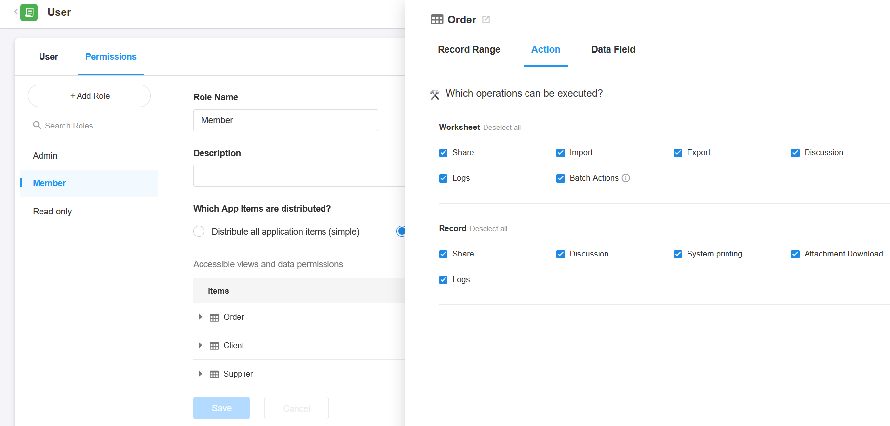 What is an application? | HAP